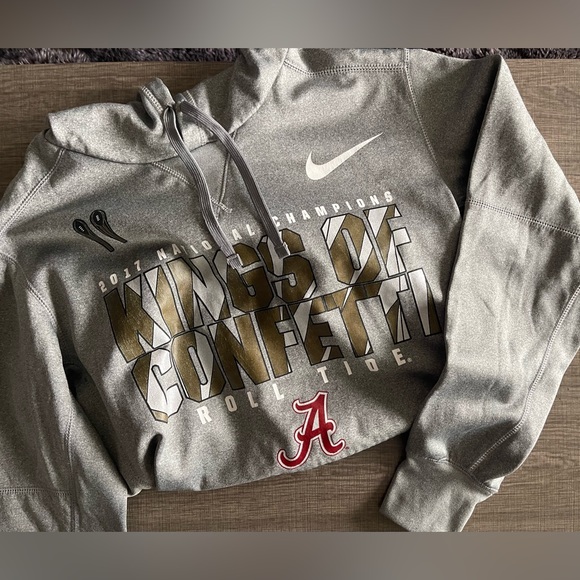 Nike | Jackets & Coats | University Of Alabama Hoodie | Poshmark